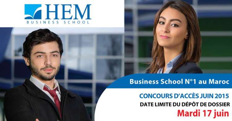 HEM - Ouverture des inscriptions au concours d'accès 1ère année à HEM ... HEM - Ouverture des inscriptions au concours d'accès 1ère année à HEM ...